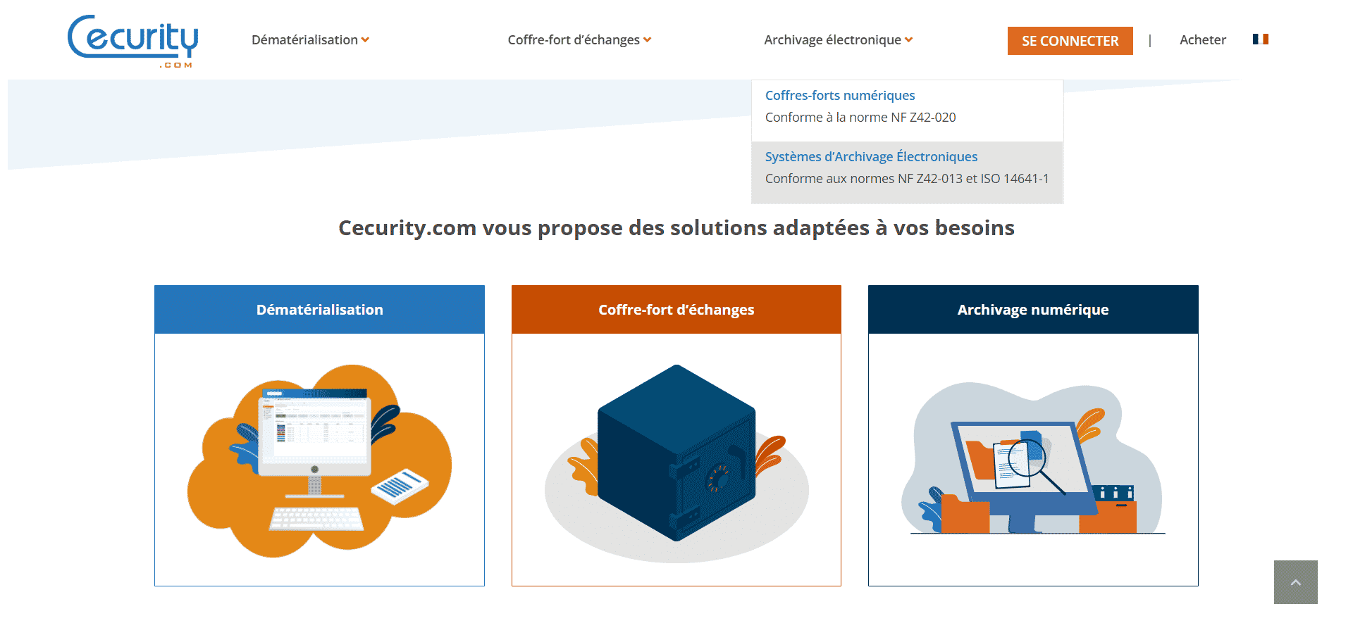 Cecurity, Service de coffre fort numérique pour les RH